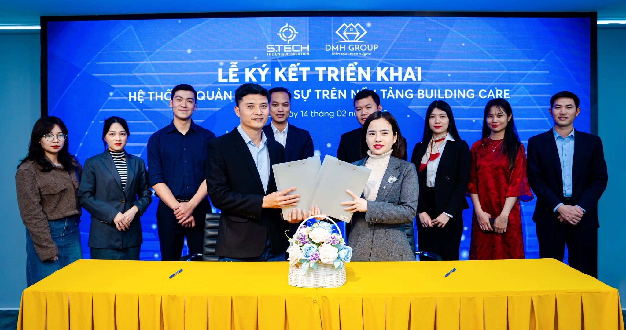 Lễ ký kết triển khai hệ thống quản lý nhân sự trên nền tảng Building Care